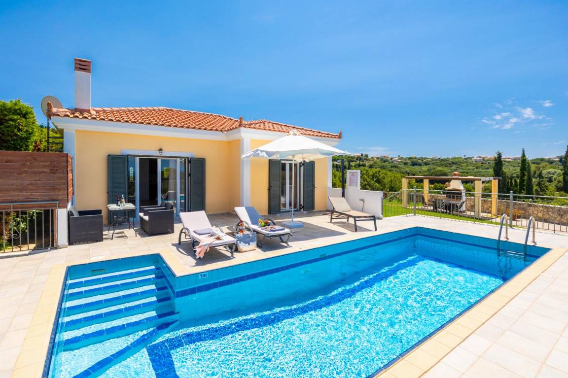 120 M² Villa ∙ 2 Bedrooms ∙ 5 Guests - Cephalonia