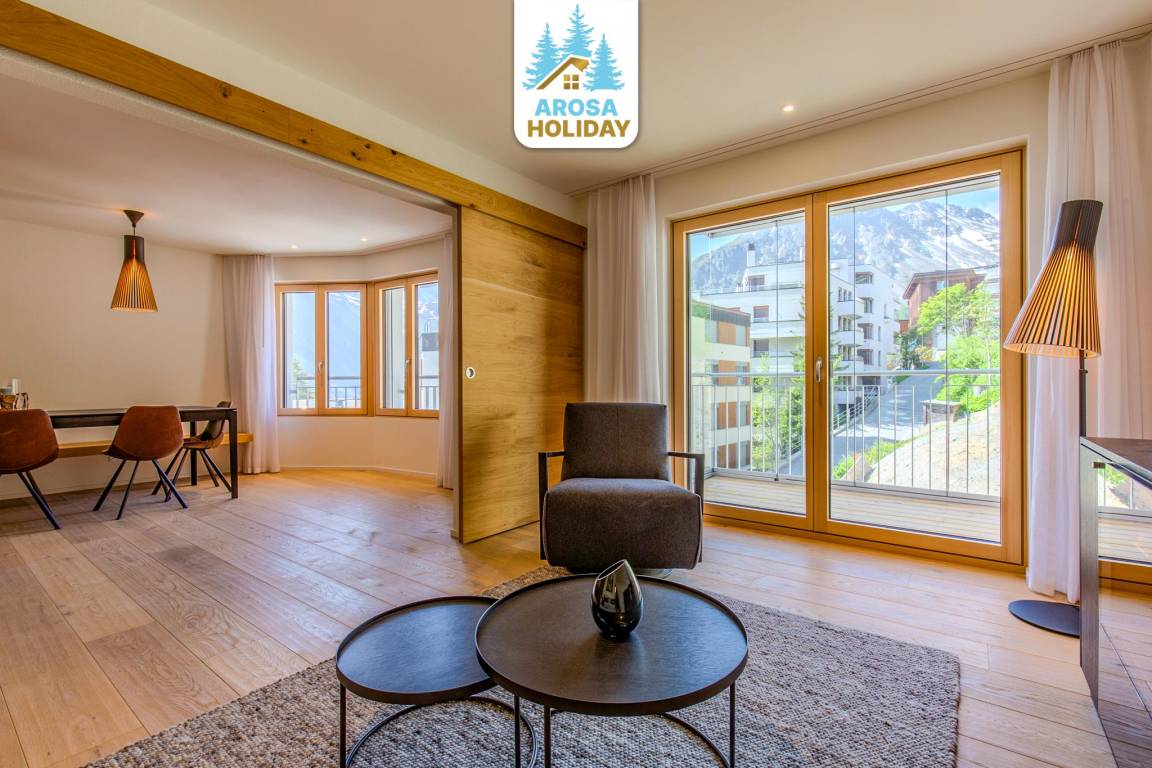 81 M² Ferienwohnung ∙ 3 Schlafzimmer ∙ 6 Gäste - Arosa
