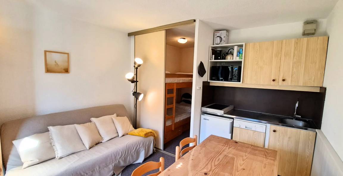 25 M² Studio Flat ∙ 1 Bedroom ∙ 4 Guests - Flaine