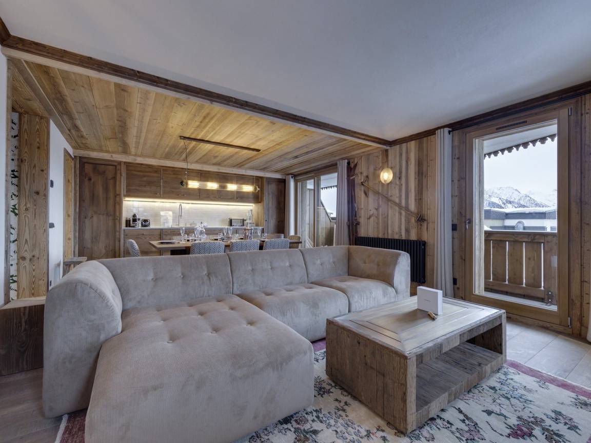101 M² Apartament ∙ 3 Sypialnie ∙ 8 Gości - La Rosière