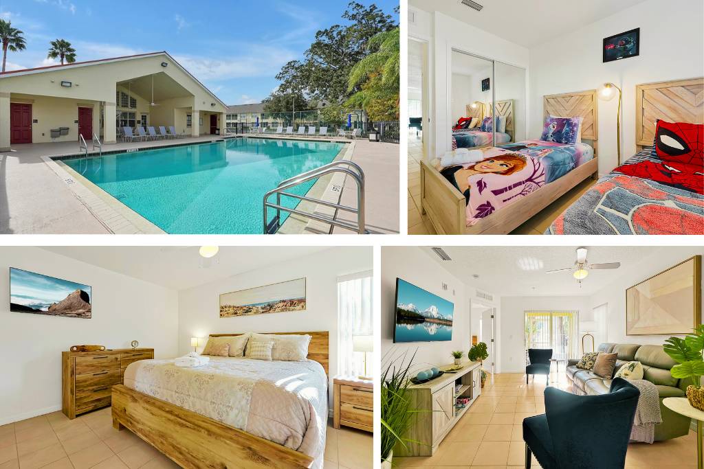 112 M² Apartamento ∙ 3 Habitaciones ∙ 6 Huéspedes - Kissimmee