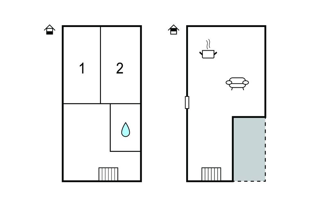 70 M² Appartement ∙ 2 Chambres ∙ 4 Personnes - Novigrad
