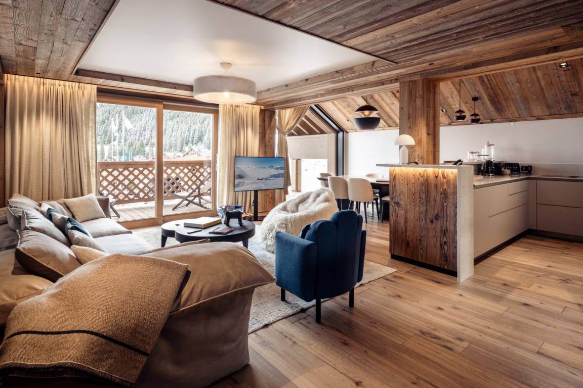 134 M² Apartamento ∙ 4 Habitaciones ∙ 8 Huéspedes - Méribel