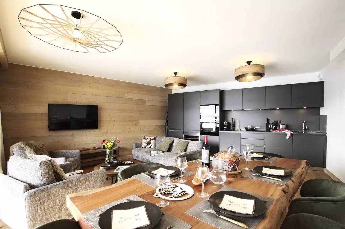 92 M² Appartement ∙ 3 Chambres ∙ 8 Personnes - Oz-en-Oisans