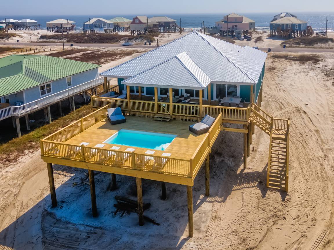 185 M² Casa ∙ 5 Habitaciones ∙ 16 Huéspedes - Dauphin Island, AL