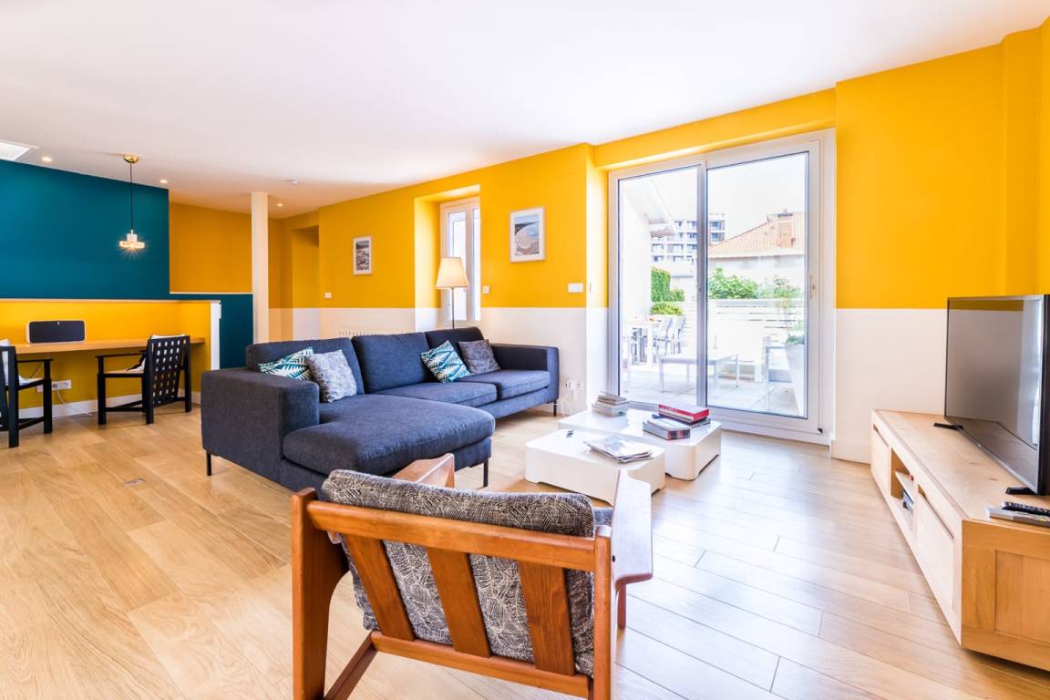 120 M² Apartment ∙ 4 Bedrooms ∙ 7 Guests - Guéthary