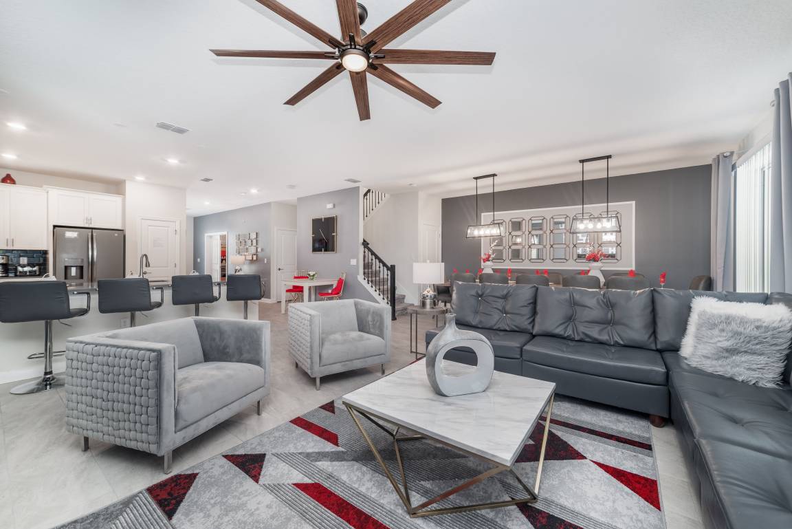 Villa ∙ 10 Habitaciones ∙ 28 Huéspedes - Kissimmee, FL