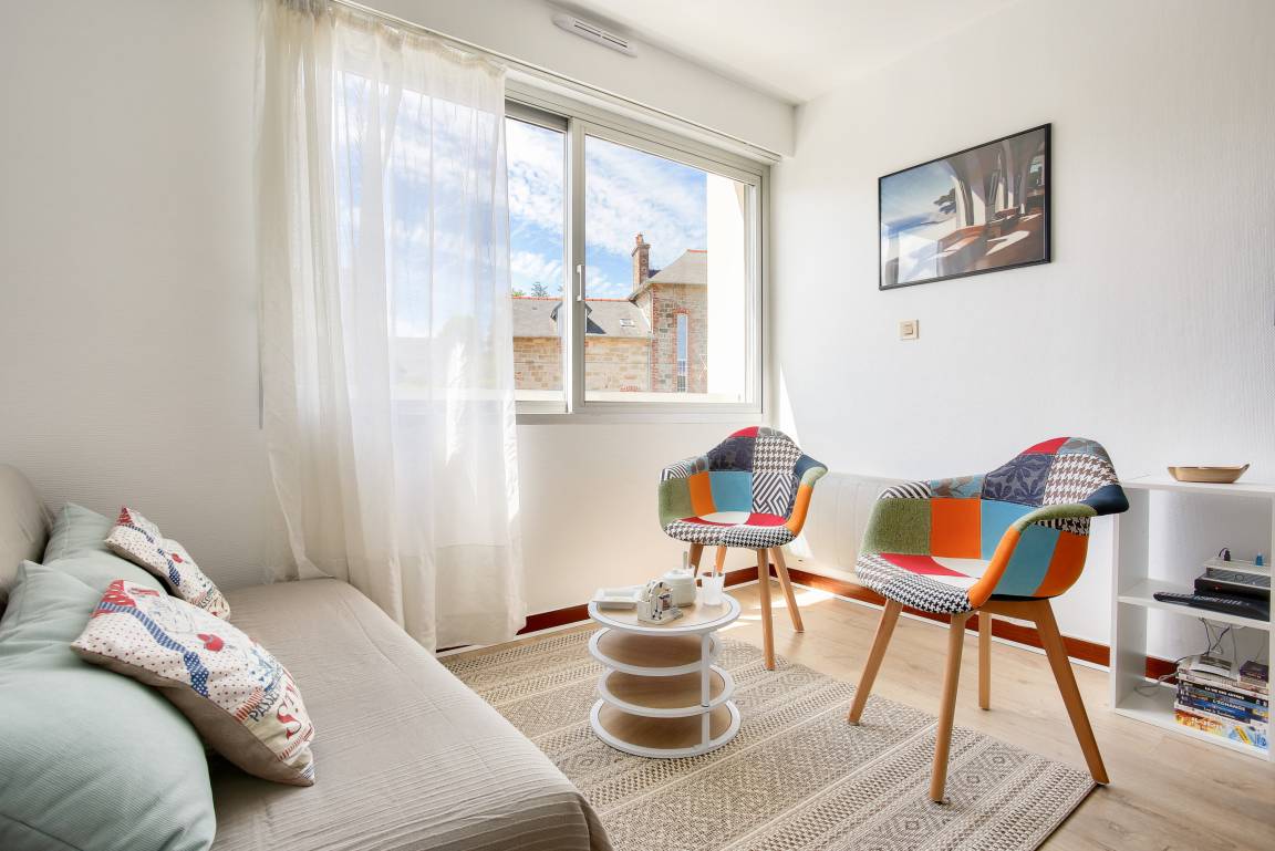 50 M² Ferienwohnung ∙ 2 Schlafzimmer ∙ 4 Gäste - Saint-Malo