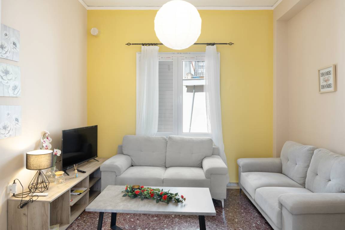 55 M² Apartamento ∙ 2 Habitaciones ∙ 4 Huéspedes - Athens