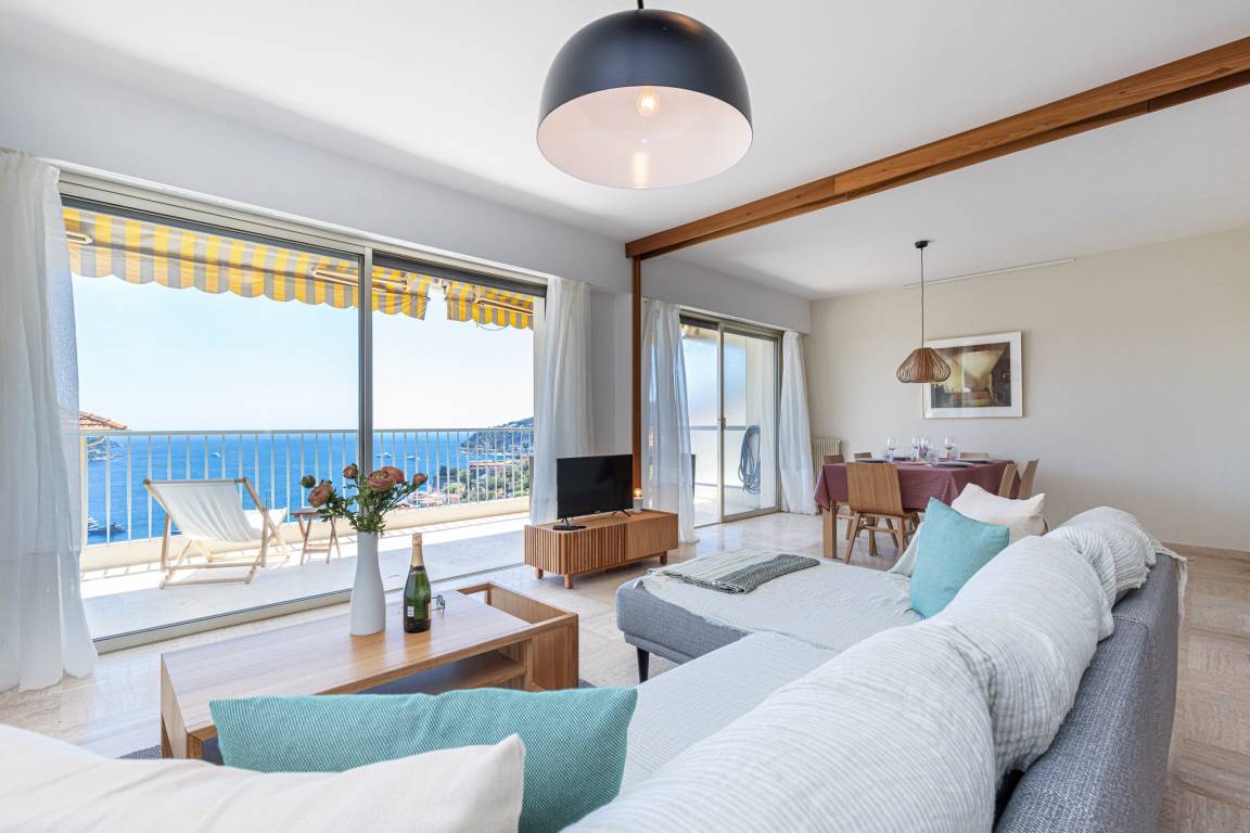 85 M² Ferienwohnung ∙ 2 Schlafzimmer ∙ 4 Gäste - Villefranche-sur-Mer