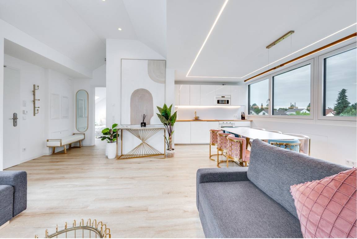 80 M² Apartamento ∙ 1 Quarto ∙ 12 Hóspedes - Munique