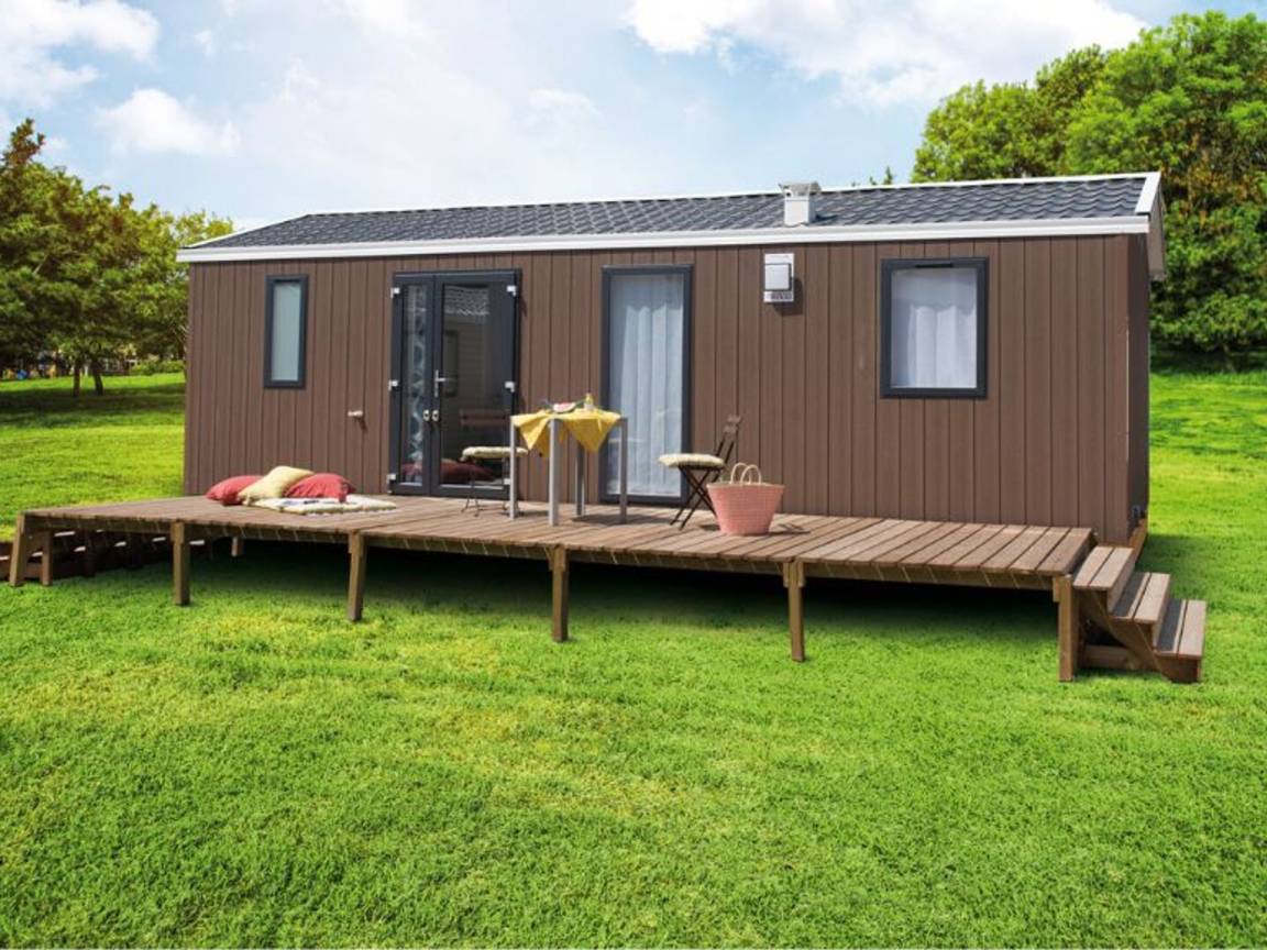 36 M² Mobilheim ∙ 3 Schlafzimmer ∙ 6 Gäste - Hourtin