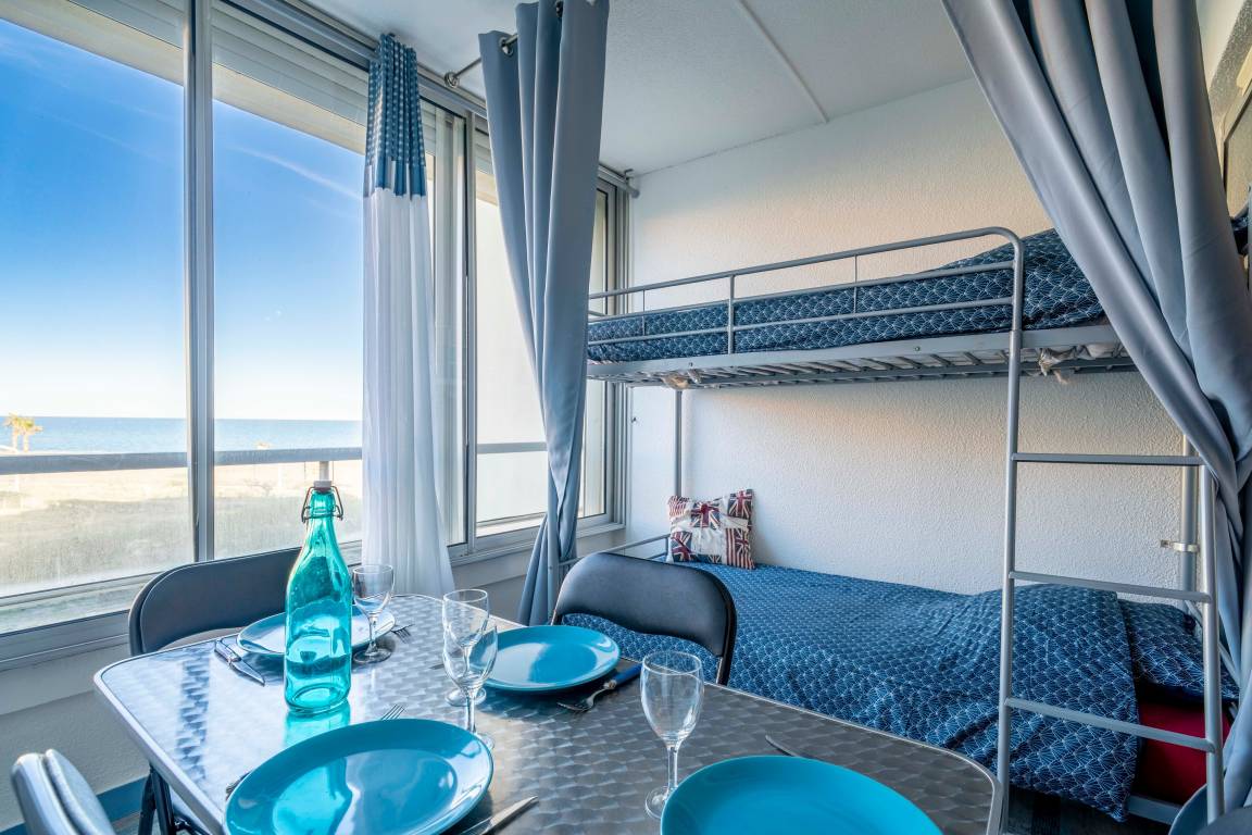 27 M² Appartement ∙ 1 Slaapkamer ∙ 4 Gasten - Leucate