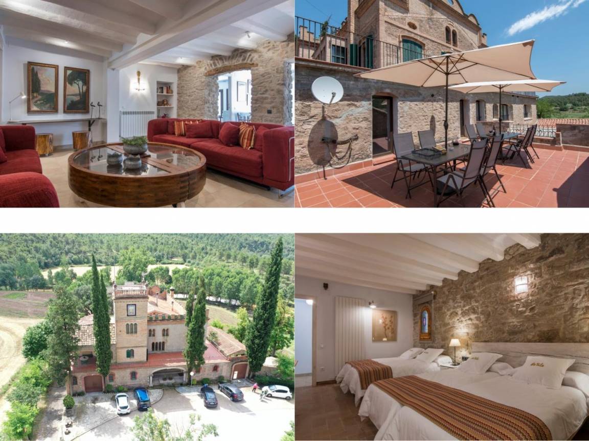 290 M² Cottage ∙ 6 Slaapkamers ∙ 14 Gasten - Súria