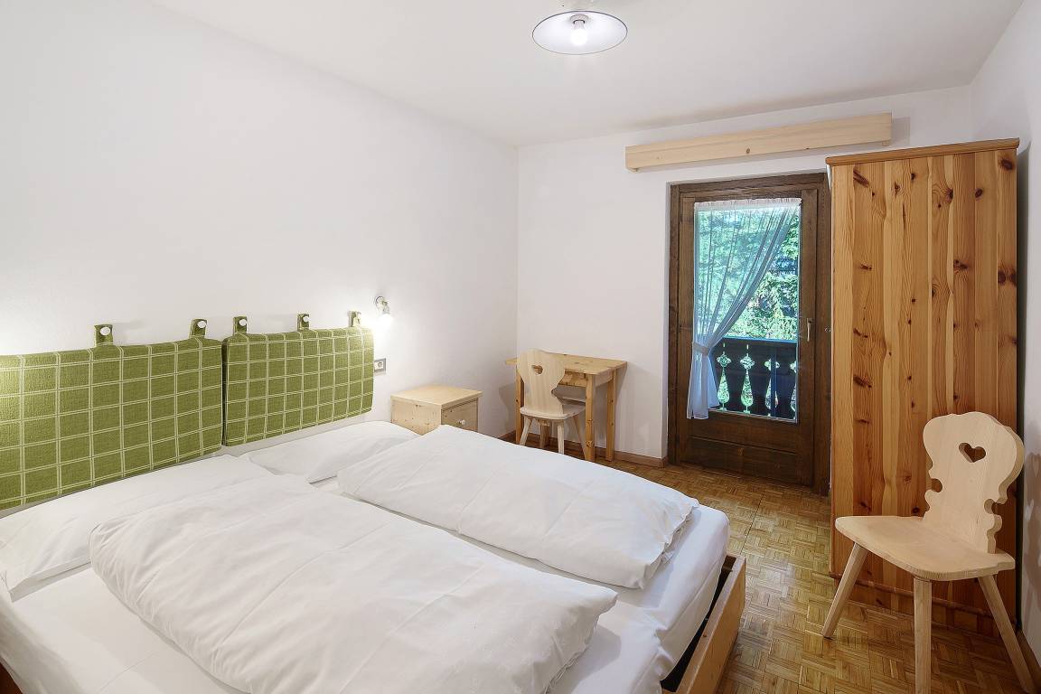 15 M² Privatzimmer ∙ 1 Schlafzimmer ∙ 2 Gäste - Canazei