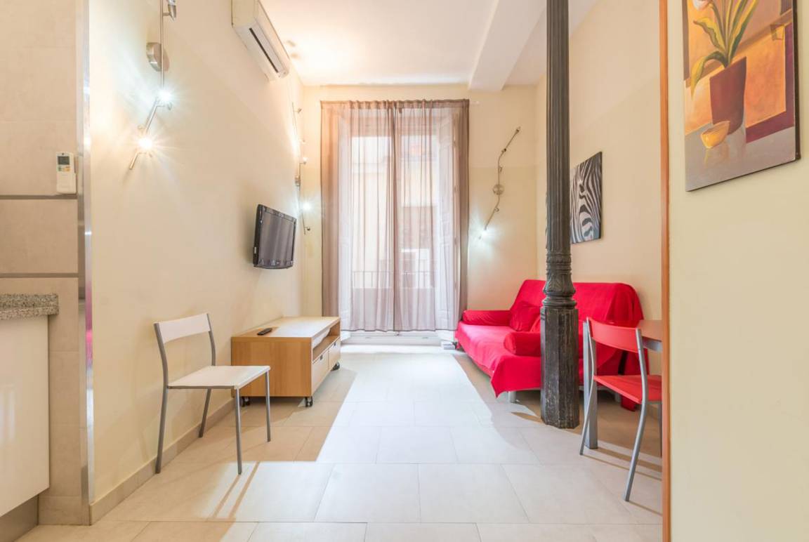 35 M² Apartamento ∙ 1 Habitación ∙ 4 Huéspedes - Estación de Acacias / Embajadores - Madrid