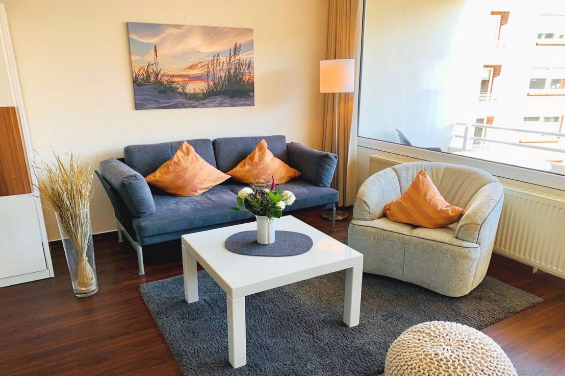 34 M² Apartament ∙ 1 Sypialnia ∙ 2 Gości - Cuxhaven