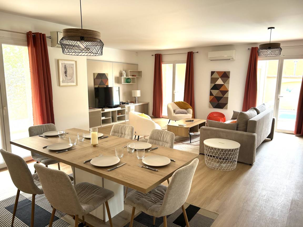124 M² Villa ∙ 3 Schlafzimmer ∙ 8 Gäste - Perpignan