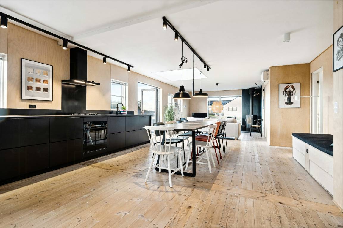 90 M² Ferienhaus ∙ 3 Schlafzimmer ∙ 6 Gäste - Harboøre
