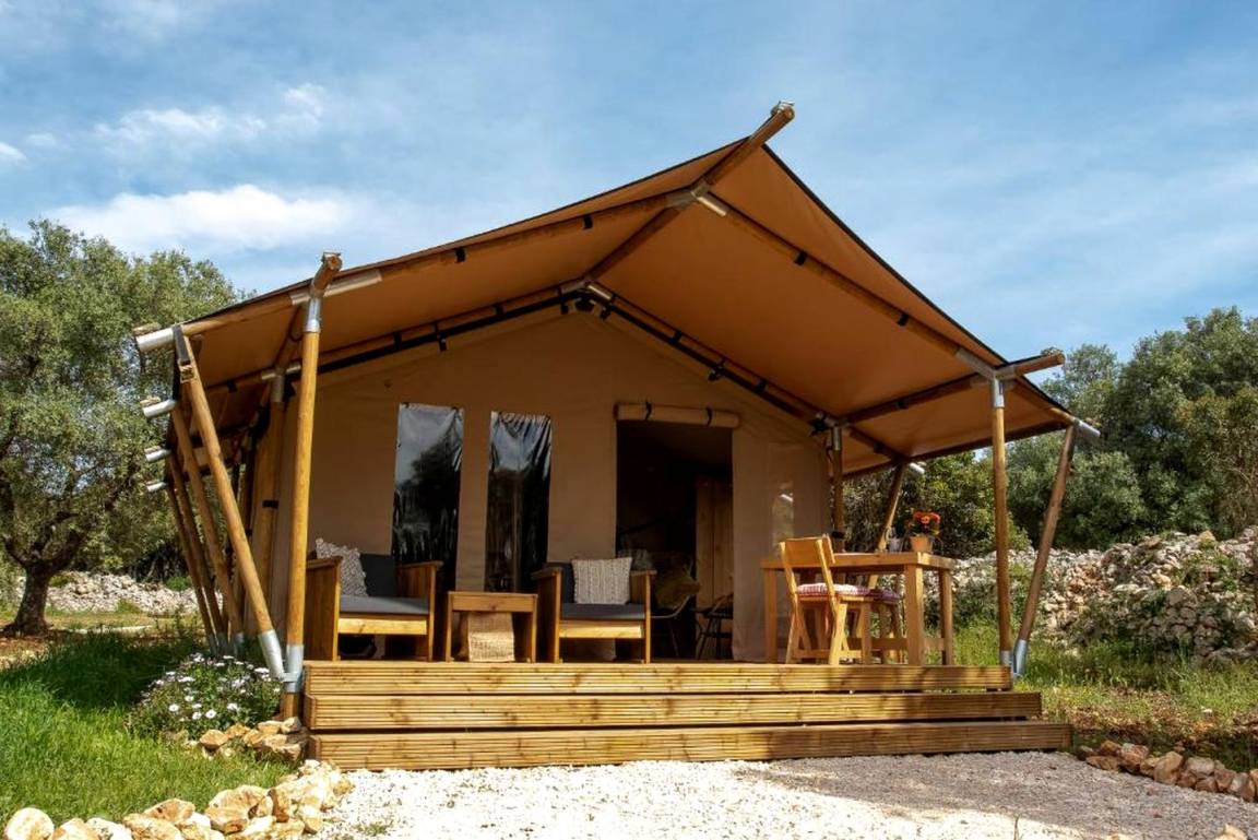 Camping-unterkunft ∙ 1 Schlafzimmer ∙ 2 Gäste - Apulien