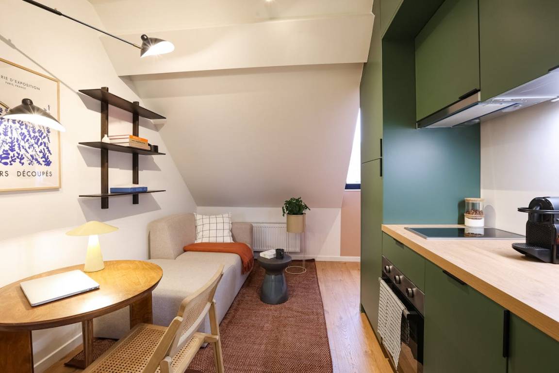 27 M² Ferienwohnung ∙ 2 Gäste - Brüssel Region