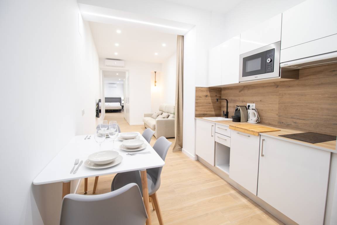 50 M² Studio Flat ∙ 4 Guests - Valencia