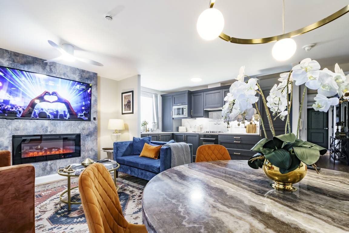 111 M² Apartment ∙ 2 Bedrooms ∙ 4 Guests - Belfast