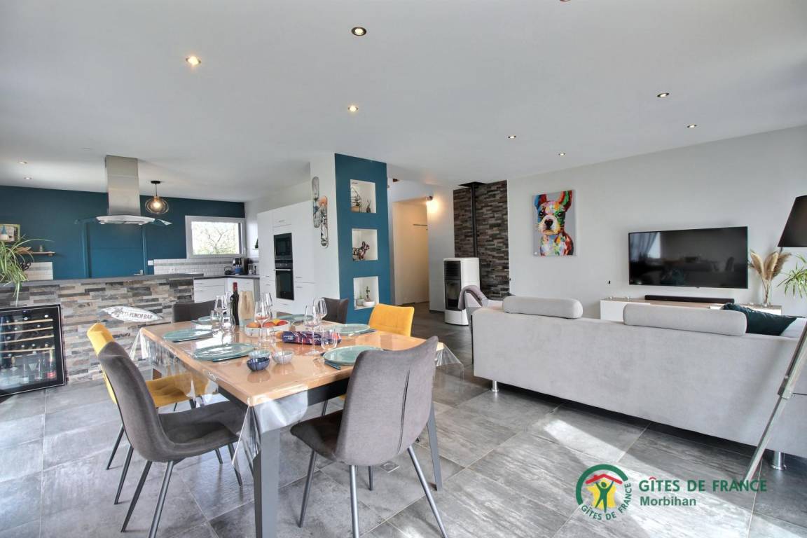 130 M² Gîte ∙ 3 Chambres ∙ 6 Personnes - Arzal