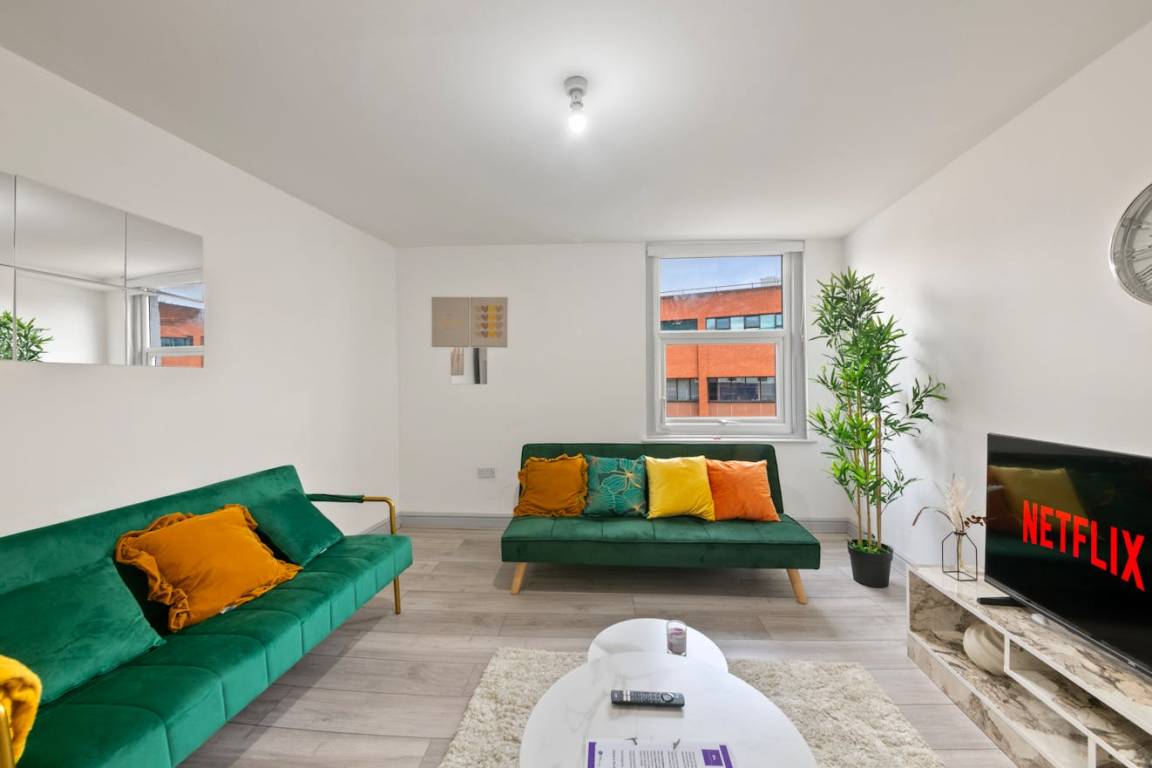 38 M² Apartment ∙ 2 Bedrooms ∙ 5 Guests - Reading