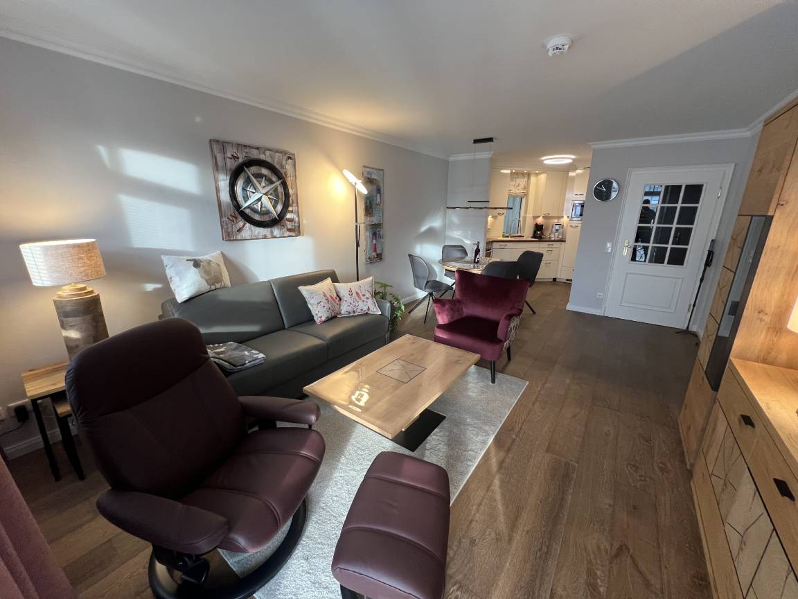 60 M² Ferienwohnung ∙ 1 Schlafzimmer ∙ 2 Gäste - Sylt