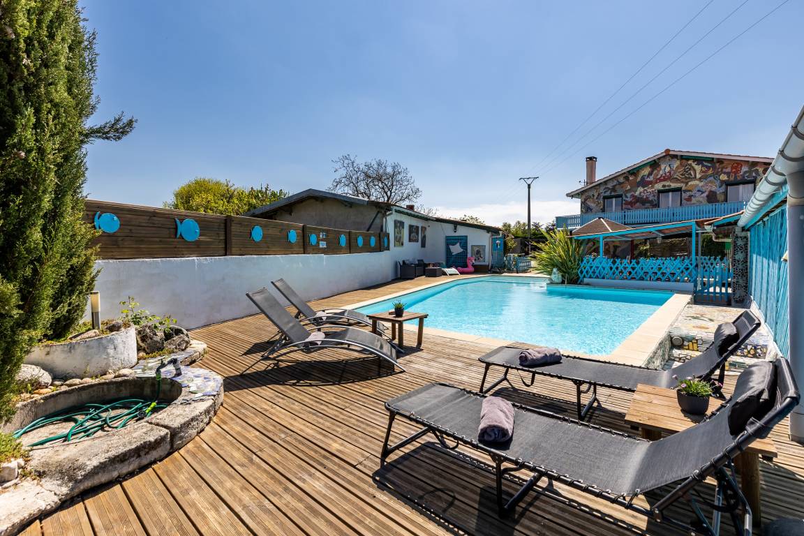 80 M² Maison De Vacances ∙ 3 Chambres ∙ 8 Personnes - Lesparre-Médoc