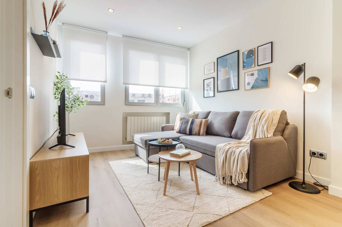 40 M² Huoneisto ∙ 1 Makuuhuone ∙ 2 Vierasta - Madrid