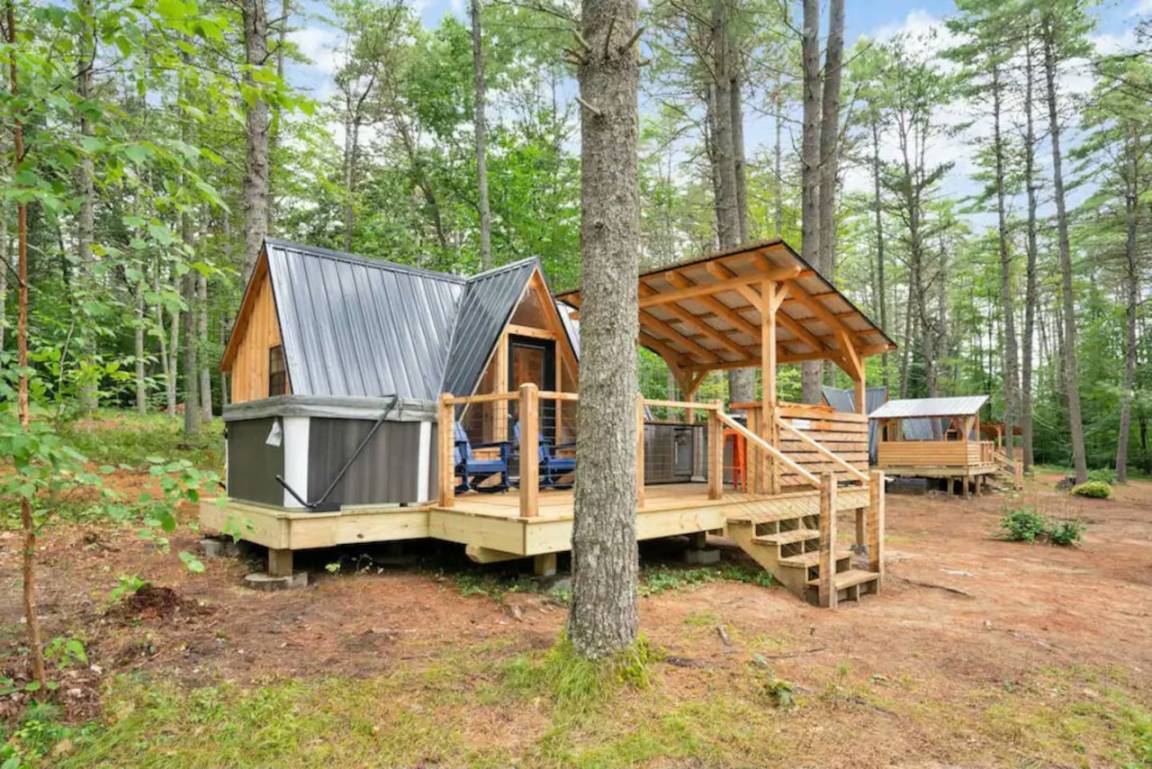 46 M² Cabin ∙ 1 Bedroom ∙ 2 Guests - Range Pond State Park, Poland Spring