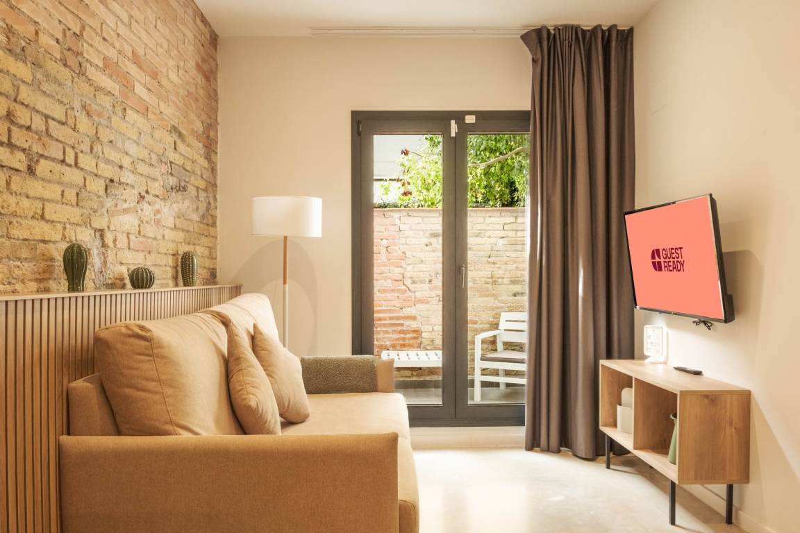 40 M² Apartamento ∙ 1 Habitación ∙ 2 Huéspedes - L'Hospitalet de Llobregat