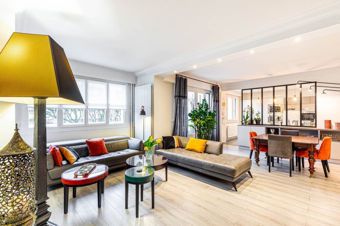 100 M² Appartement ∙ 3 Chambres ∙ 6 Personnes - Vincennes