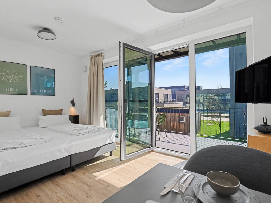 28 M² Ferienwohnung ∙ 1 Schlafzimmer ∙ 2 Gäste - Lembruch