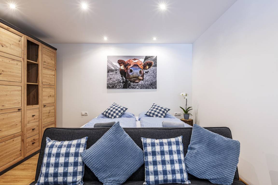 38 M² Ferienwohnung ∙ 1 Schlafzimmer ∙ 2 Gäste - Tschagguns