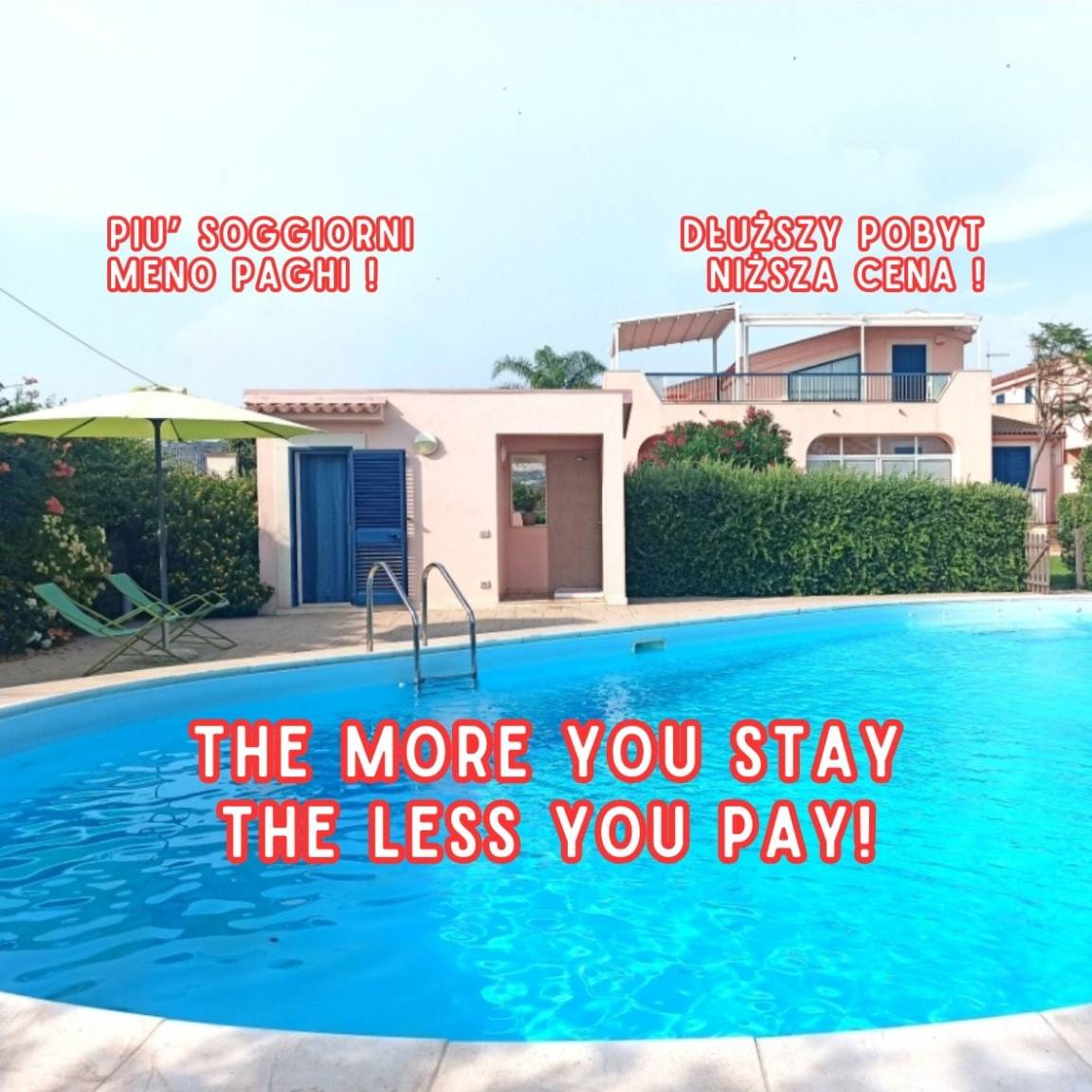 200 M² Villa ∙ 4 Bedrooms ∙ 9 Guests - Marina di Ragusa