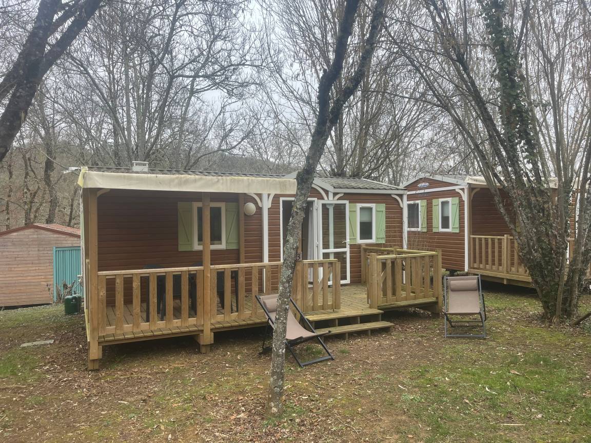 28 M² Mobil-home ∙ 2 Chambres ∙ 4 Personnes - Vézac