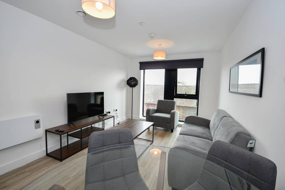 74 M² Apartment ∙ 2 Bedrooms ∙ 4 Guests - Liverpool