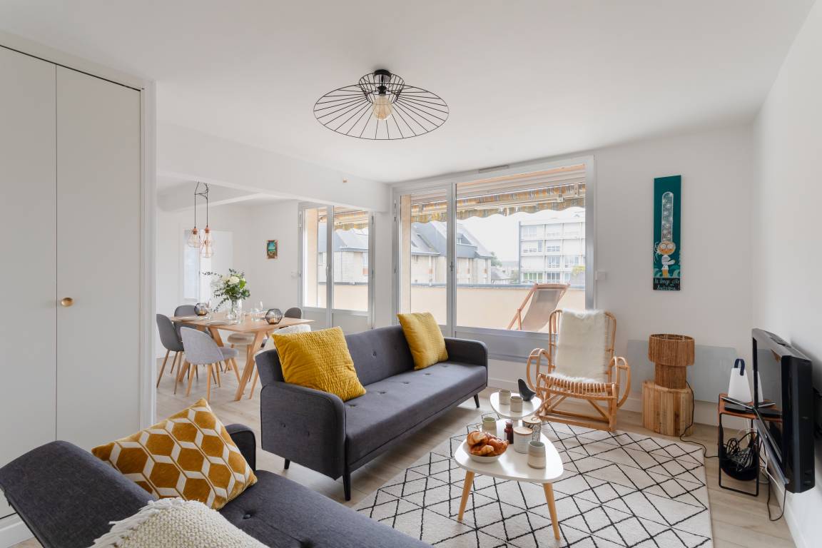 60 M² Appartement ∙ 1 Chambre ∙ 3 Personnes - Dinard