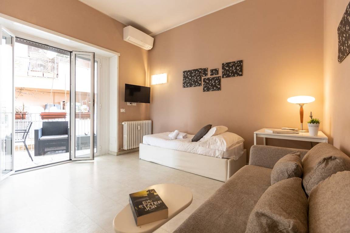 60 M² Apartamento ∙ 2 Habitaciones ∙ 5 Huéspedes - Rome