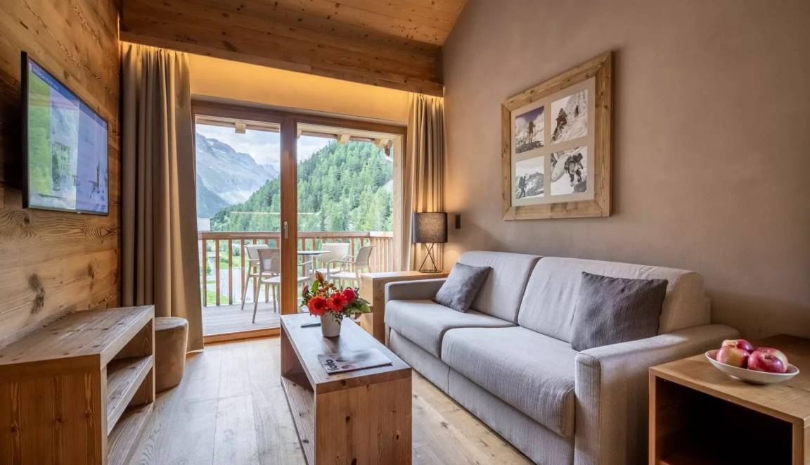 41 M² Ferienwohnung ∙ 1 Schlafzimmer ∙ 4 Gäste - Zinal