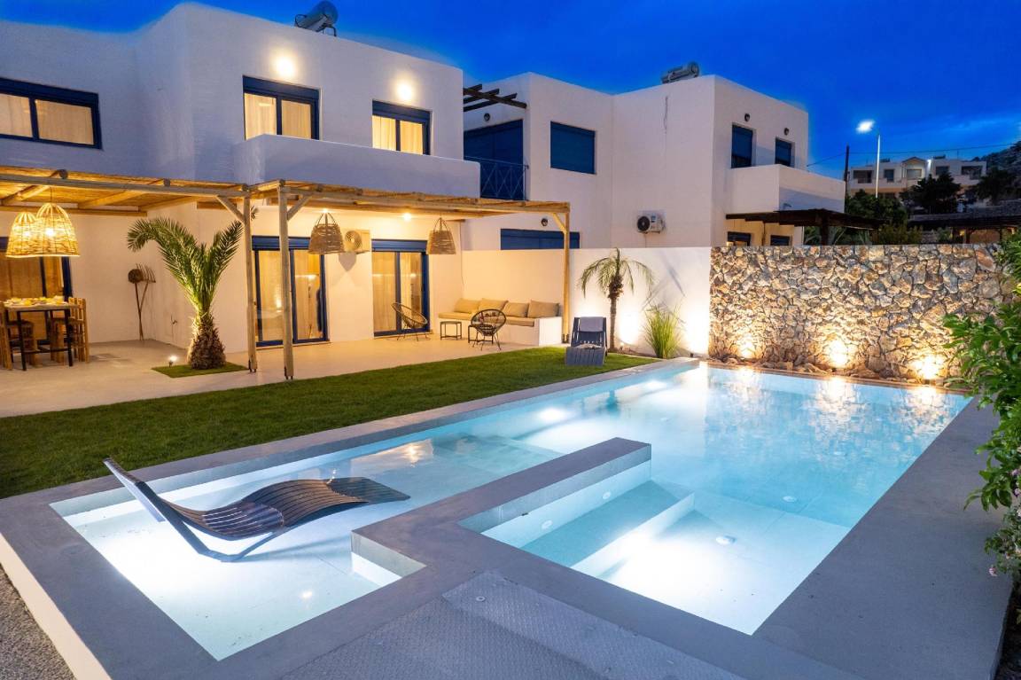 110 M² House ∙ 3 Bedrooms ∙ 6 Guests - Lindos