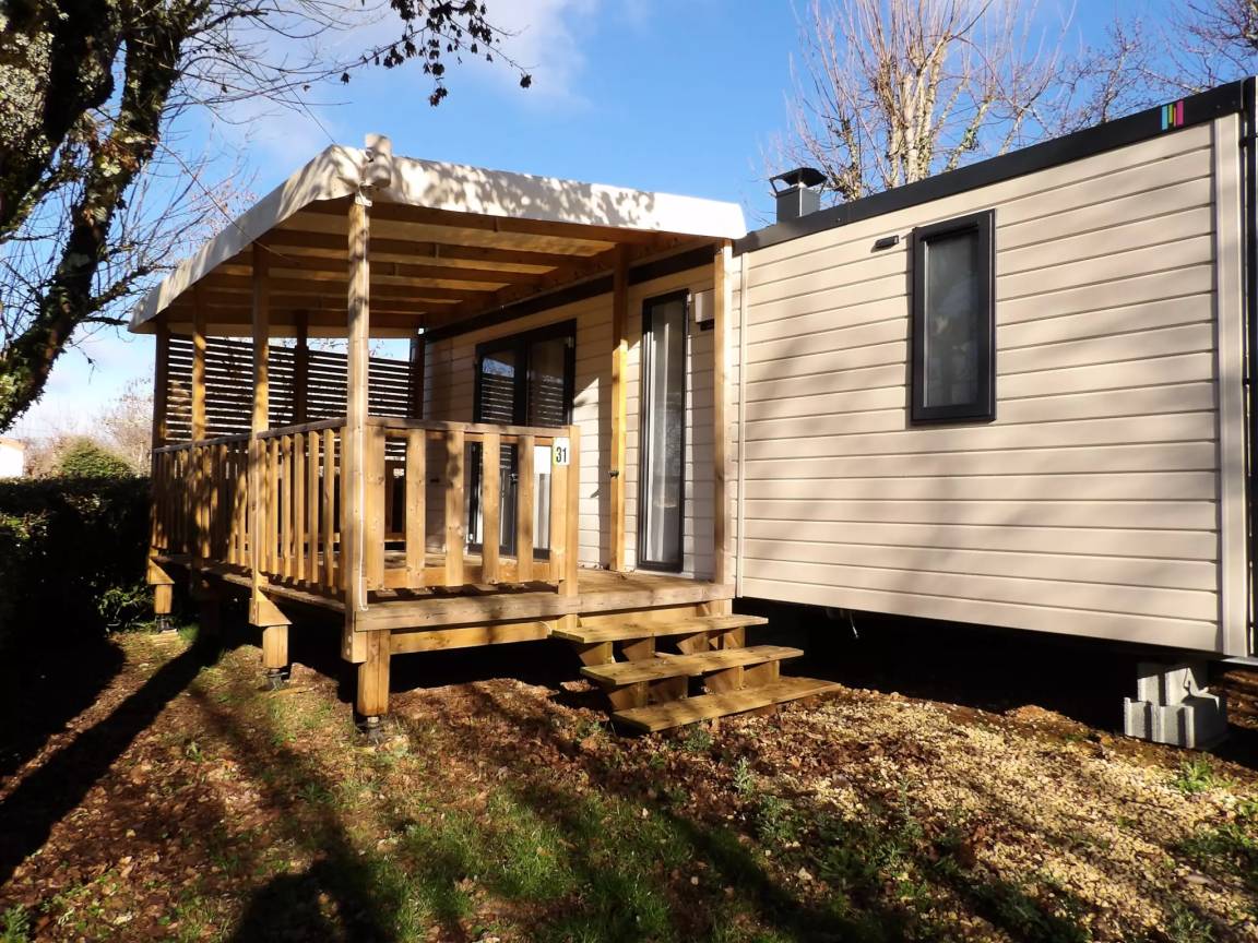 29 M² Mobilheim ∙ 2 Schlafzimmer ∙ 5 Gäste - Limeuil