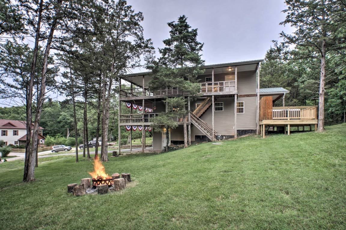 278 M² Casa ∙ 4 Habitaciones ∙ 8 Huéspedes - Ridgedale, MO