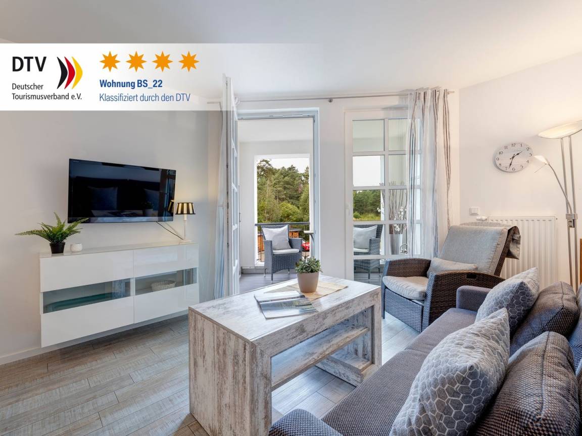 40 M² Ferienwohnung ∙ 1 Schlafzimmer ∙ 2 Gäste - Usedom