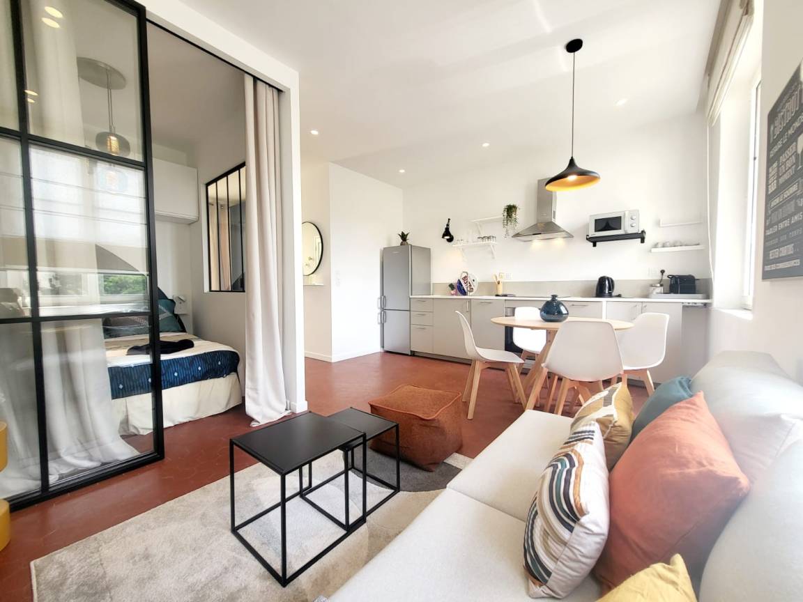 50 M² Appartement ∙ 1 Chambre ∙ 2 Personnes - Plage de la Gravette - Antibes