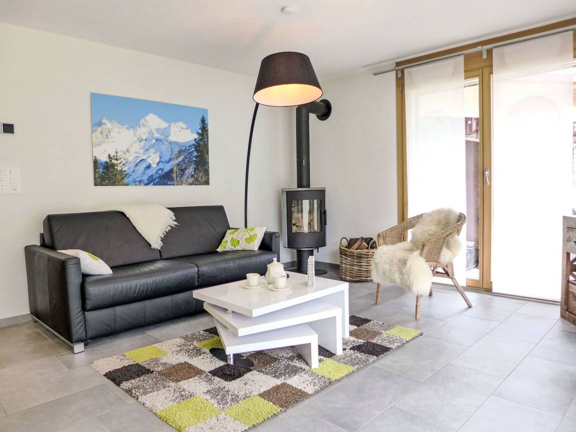 Ferienwohnung ∙ 1 Schlafzimmer ∙ 3 Gäste - Kandersteg