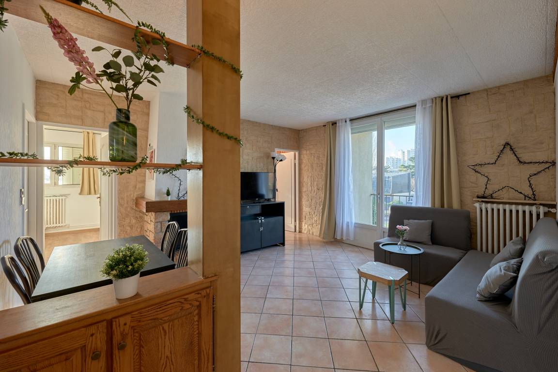 62 M² Appartement ∙ 3 Chambres ∙ 6 Personnes - Vincennes